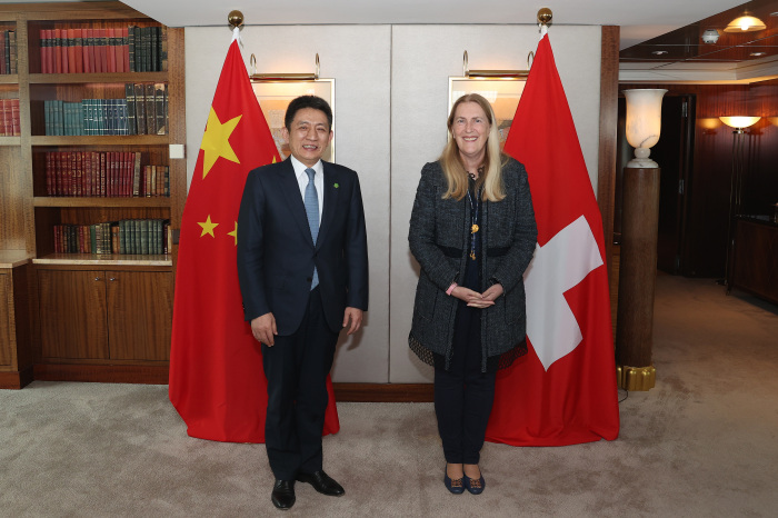 Mr. Li Chenggang, Deputy Secretary of the CPC Leadership Group of the ...